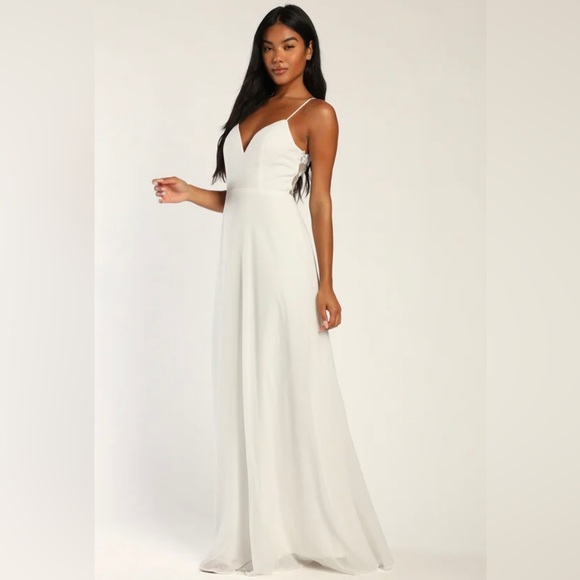 Dresses | Lulus Wedding Dress | Poshmark